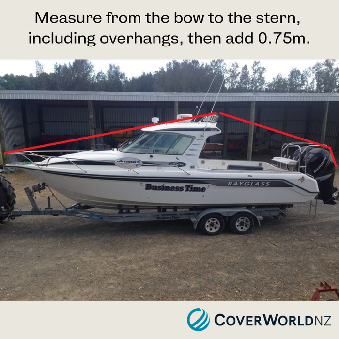 Hard Bimini‑Top Boat Cover – Trailerable, 5‑Yr Warranty