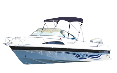 Hard/Bimini Top Boat Cover-Trailerable